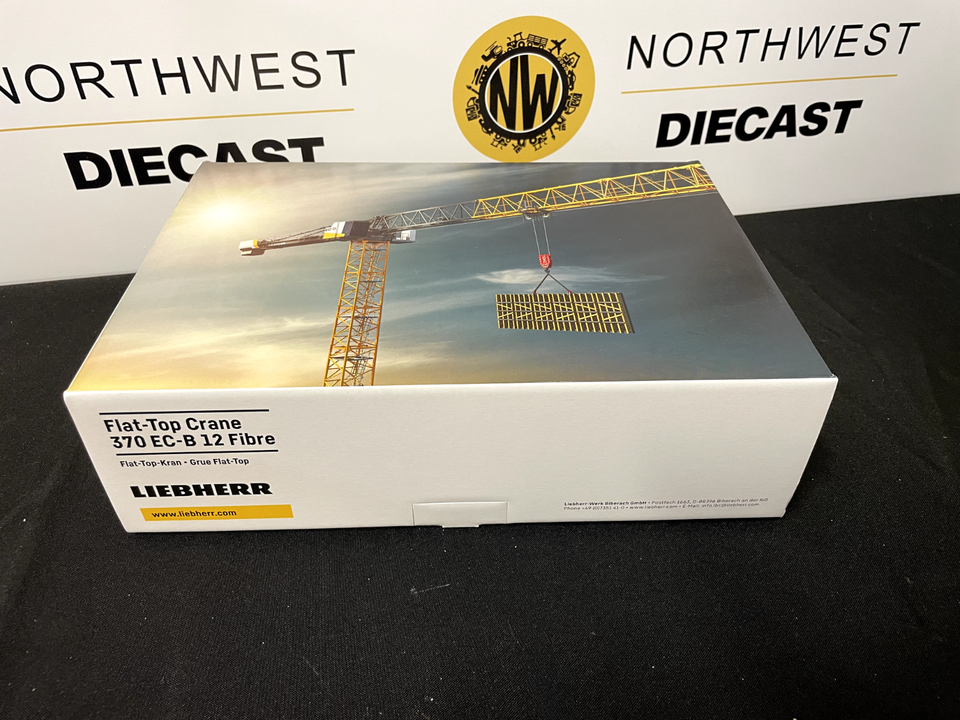 CONRAD MODELS 2033/03 1:87 SCALE LIEBHERR FLAT-TOP CRANE 370 EC-B 12 ...