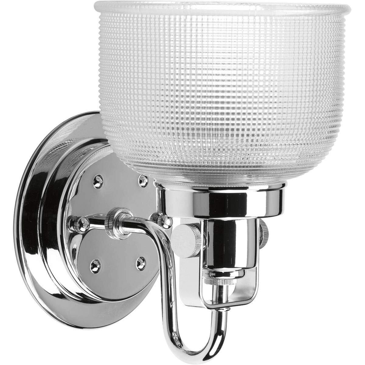 Progress Lighting P2989-15 1-100W MED Bath Bracket, 1-Pack, Polished ...