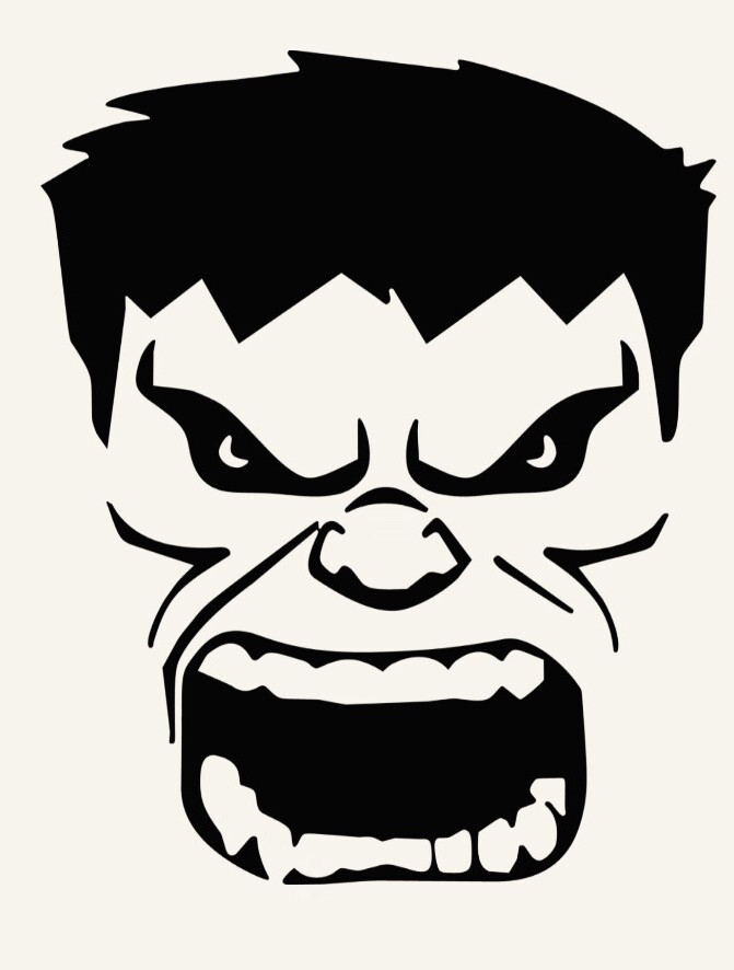 Incredible Hulk Vinyl Decal Die Cut Sticker Car Truck Laptop Marvel ...