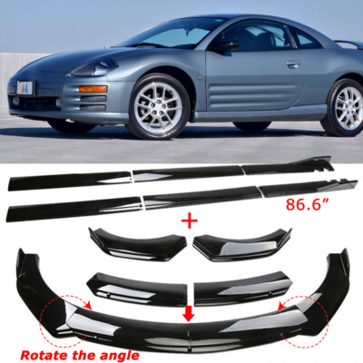 for Mitsubishi Eclipse GS GT Front Bumper Lip Splitter Spoiler Side ...
