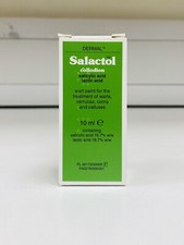 Salactol Wart Paint for Treatment of Warts Verrucas Corns Calluses 10 ...