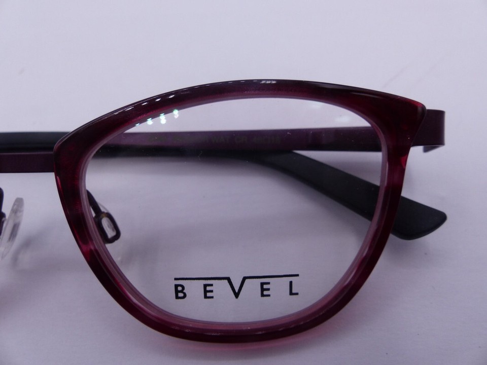 BEVEL 2544 ANGKOR WAT CLARET WOMENS EYEGLASSES FRAMES SIZE 48-18-135 | eBay