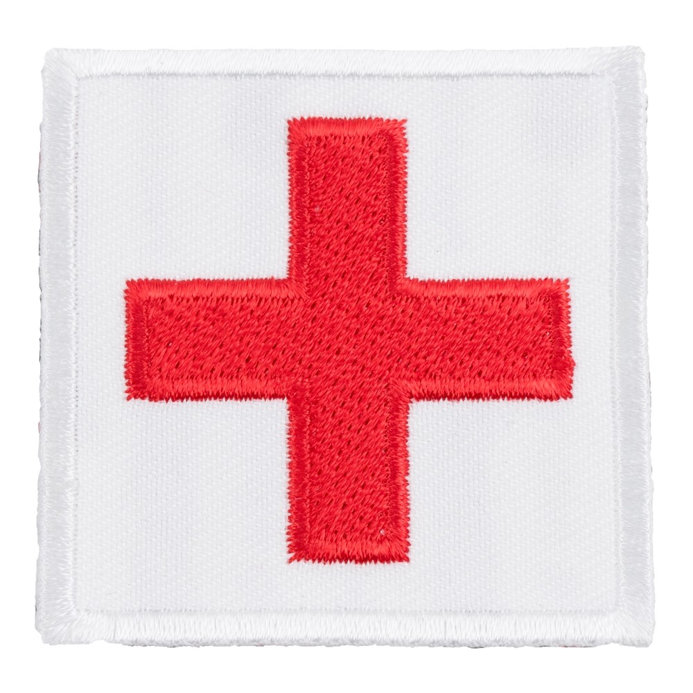 Red Square White Cross Logo Green Check And Red Cross Icon Sign