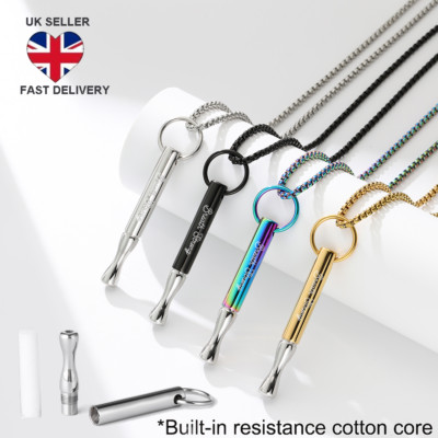 Stress Relief Necklaces Breathlace Quit Smoking Anti Vaping Breathing ...