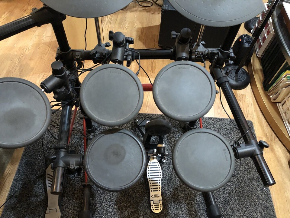 YAMAHA DTXPRESS II ELECTRONIC DRUM SET (RACK INCLUDED)!! | eBay