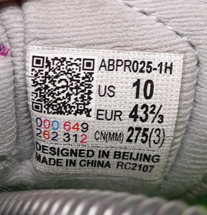 Li-Ning Wade Fission 7 Basketball Shoes Grey Light Green Men Size 10 ...