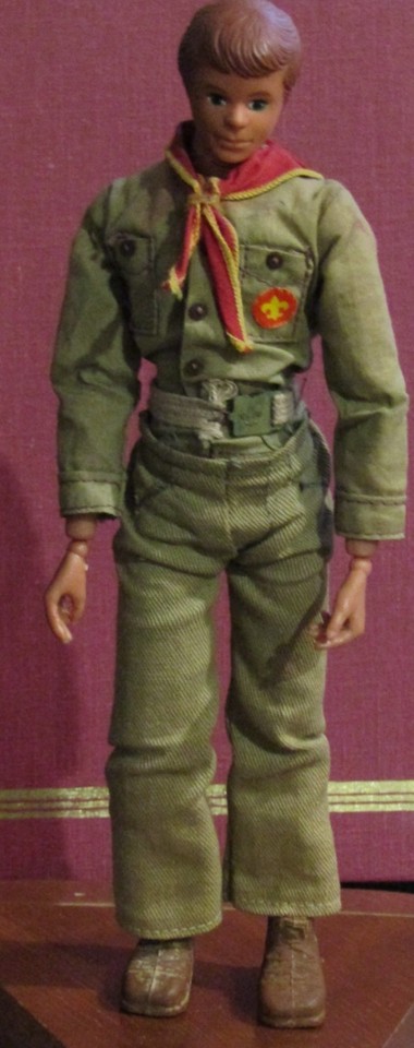 1974 Official BSA Steve Scout Action Figure With Neckerchief Slide ...