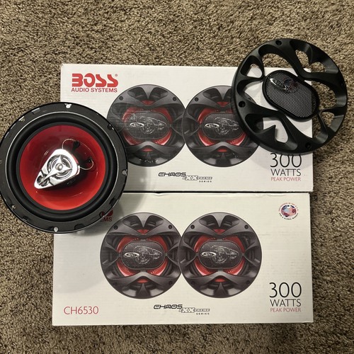 Boss CHAOS EXXTREME CH6530 3-Way 6.5in. Car Speaker (SET OF 4 SPEAKERS ...