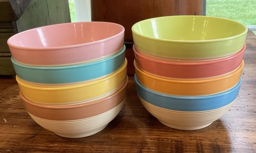 Vintage Raffiaware Thermo Temp 5” Bowls Set Of 8 | eBay
