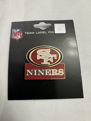 San Francisco 49ers Retro Logo Lapel Pin NFL for hats , vests , shirts ...