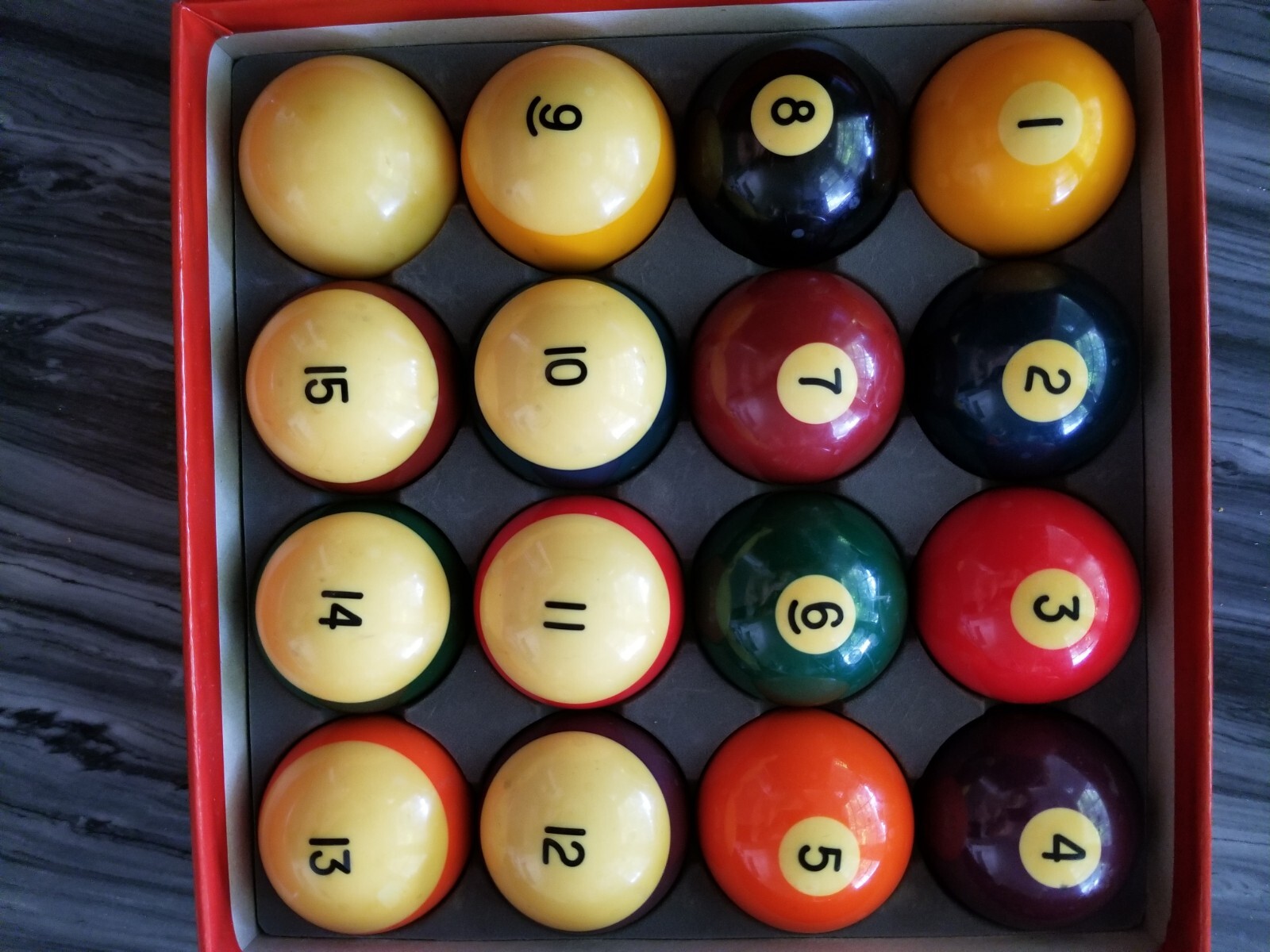 Authentic Brunswick Precision Balanced Pocket Balls - made in Belgium ...