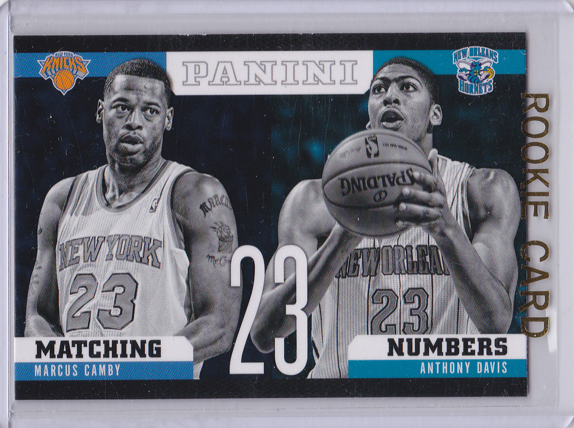 Anthony DAVIS ROOKIE CARD Kentucky Wildcats 2012 NBA RC New Orleans ...