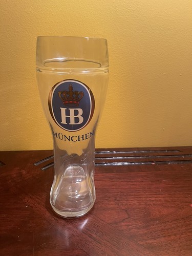 Hofbrauhaus HB Munchen Glass Beer Boot 1 Liter-Germany 9.5" Tall | eBay
