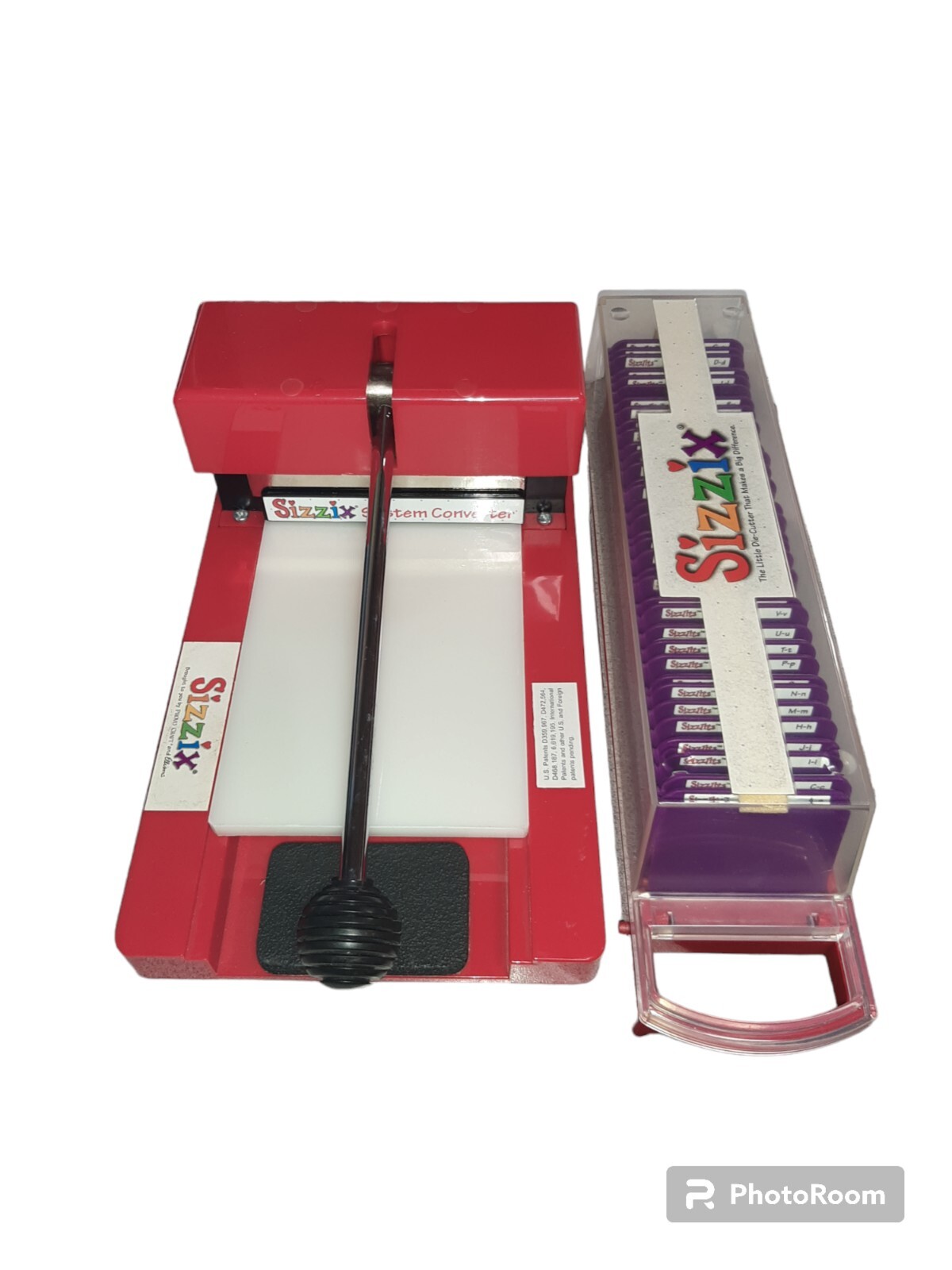 Sizzix Original Red Personal Die-Cutter Press Machine & System ...