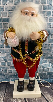 Telco Santa Tree Trimmer Motion-ettes Of Christmas Vintage Collectible ...