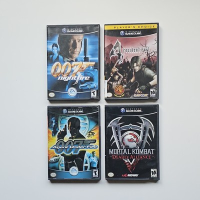 Nintendo GameCube GAMES U-Pick, Resident Evil, Mortal Combat, Agent ...