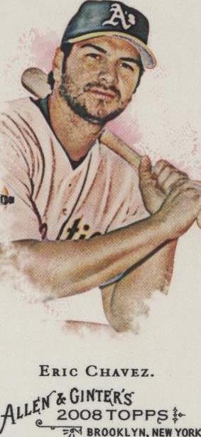 2008 Topps Allen & Ginter's - Eric Chavez #258 for sale online | eBay