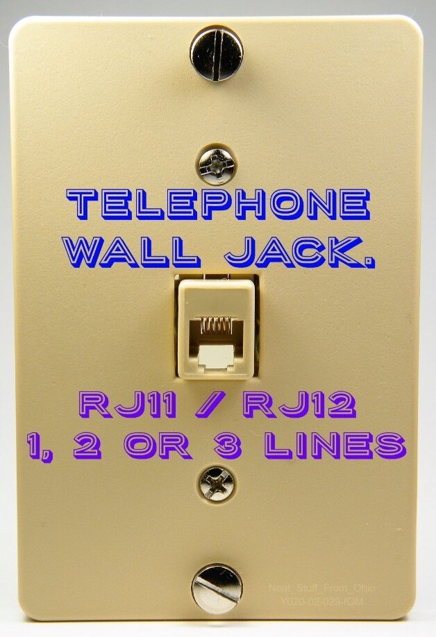 Wall Mount Telephone Jack The County Line Vintage Wooden Wall Mounted