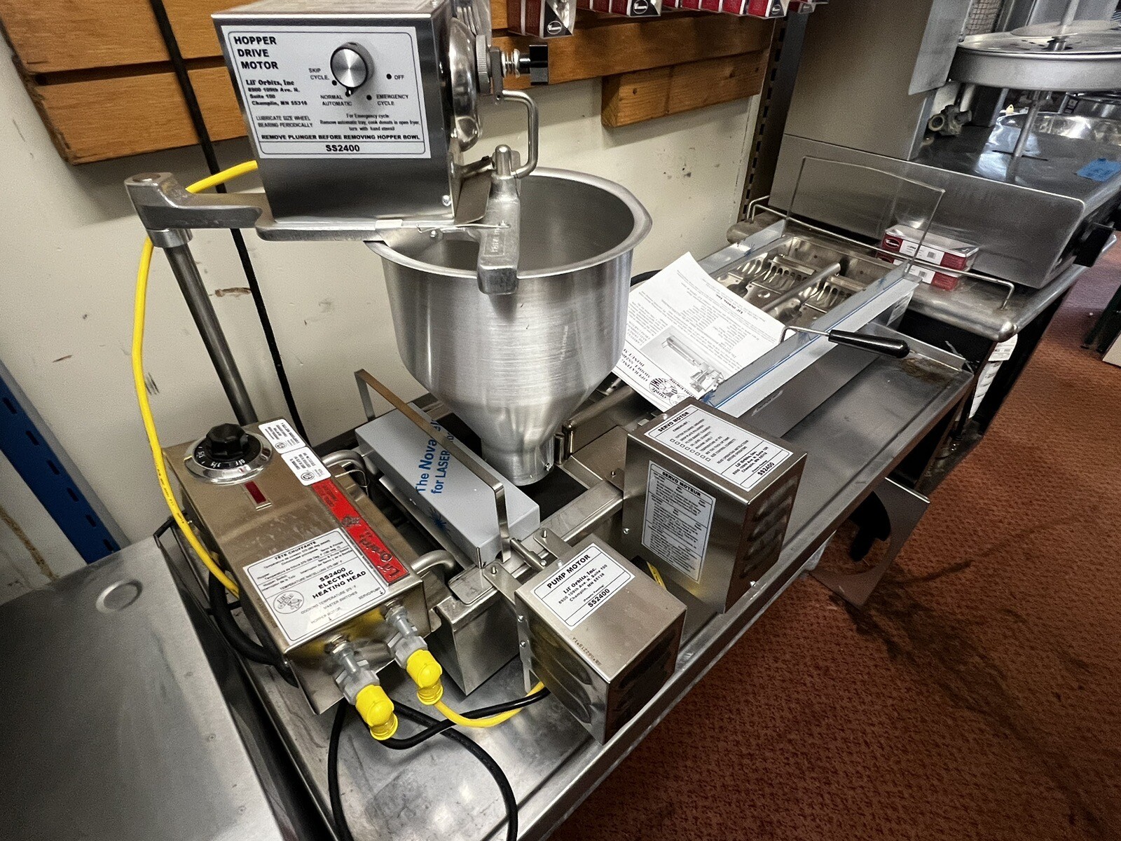 Lil Orbits Ss2400 Automatic donut machine BRAND NEW! | eBay