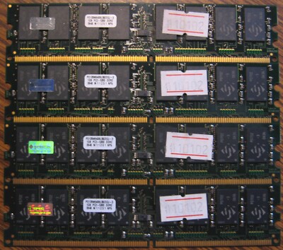 [4] SpecTek PD128M6408U38ZD2J 1GB DDR2 667 PC5300 RAM | eBay