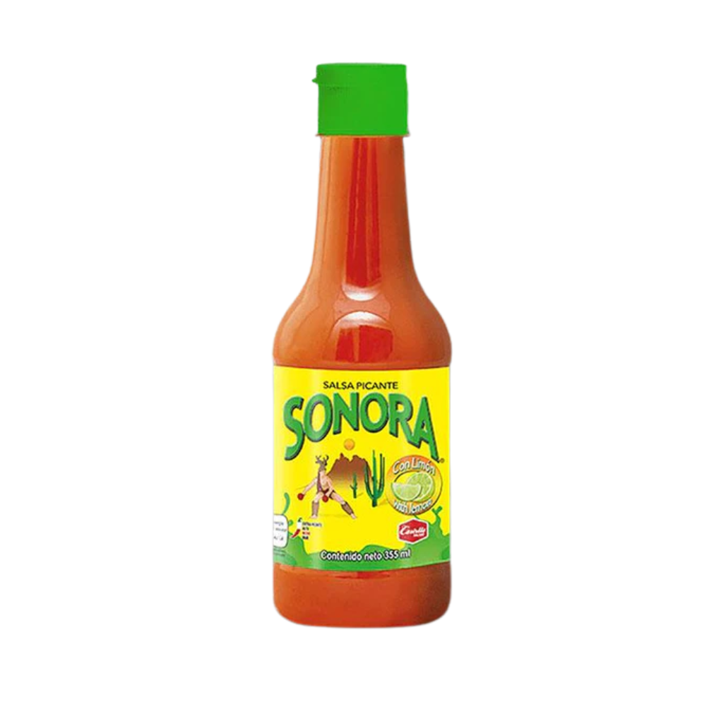 SALSA PICANTE SONORA CHILE DE ARBOL LIMON HOT SAUCE WITH LIMESALSA ...