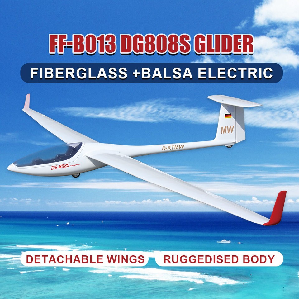 Airplane Flberglass And Balsa Electrlc Model Glider Plane For Toy RC ...