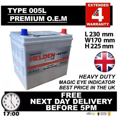 Lexus Gs300 Gs400, Gs430, Gs450 93- Premium Powerline Car Battery -005L ...