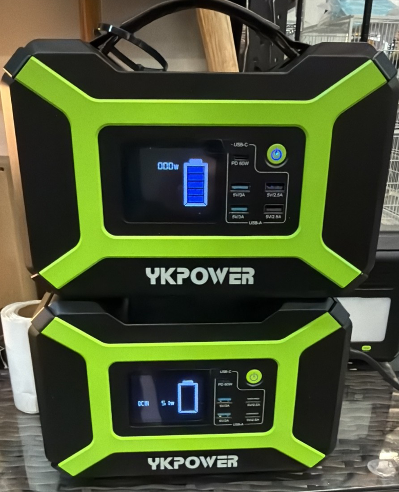 Portable PowerStation 300W 296Wh Backup Lithium Battery Solar Generator ...