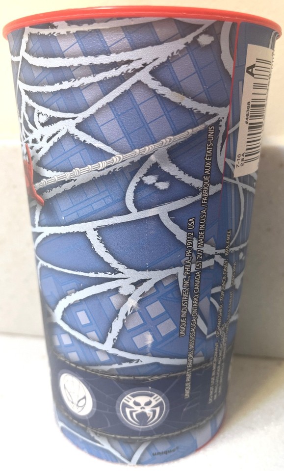 ULTIMATE SPIDERMAN PLASTIC CUP Marvel Dynamic Drinkware BPA free ...