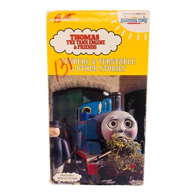 Thomas the Tank Engine Tenders and Turntables VHS Tape 1989 Train ...