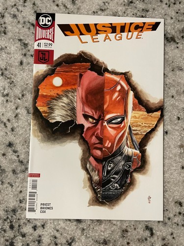 Justice League # 41 NM 1st Print Variant Cover DC Comic Book ...