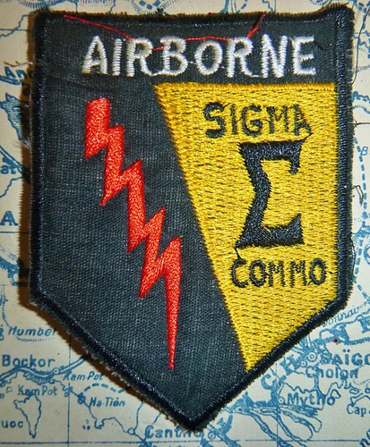 Airborne Special Forces - Patch - Project Sigma Signals - Vietnam War ...