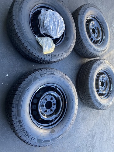 Mercedes Sprinter 2500 Winter Wheels And Tires 245/75/16 Lt Take Offs ...