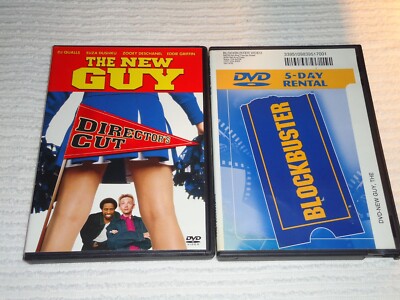The New Guy - 2 DVD Set Director's Cut & Theatrical Blockbuster Rental ...