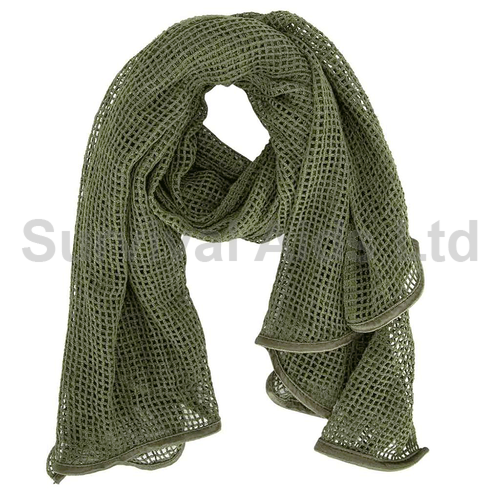 British Army Type Olive Green Scrim Scarf | eBay