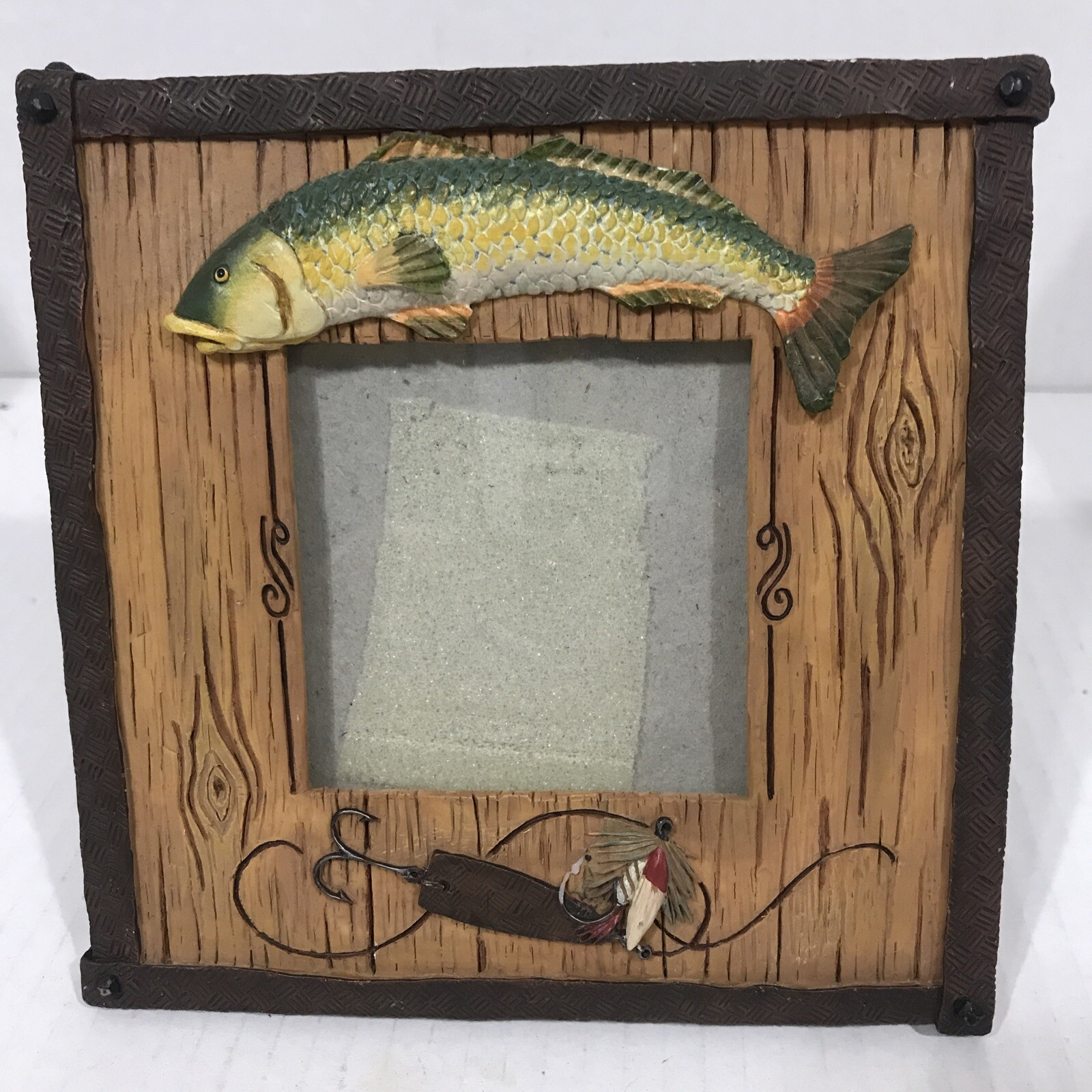Russ Berrie Fishing Photo Frame 2 3/4 X 2 3/4 Photo Size (7-shelf) | eBay