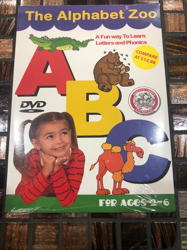 The Alphabet Zoo Dvd ABC For Ages 2-6 | eBay