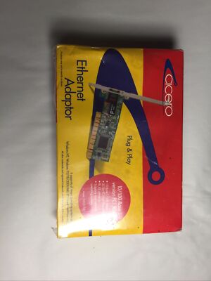Cicero Ethernet Adapter 10/100 Base T Version RJ45 Plug & Play - New & Sealed | eBay