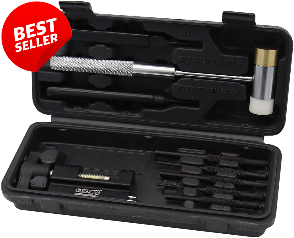 10 Pc Master Gunsmithing Roll Pin Tool Kit Dual Head Mallet Punches US ...