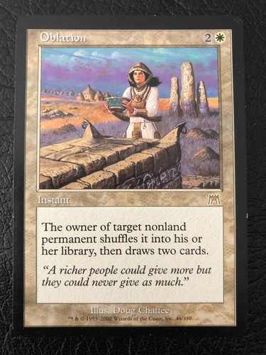 Oblation x4 Magic MtG Onslaught EX/NM (RM) - 4RCards | eBay