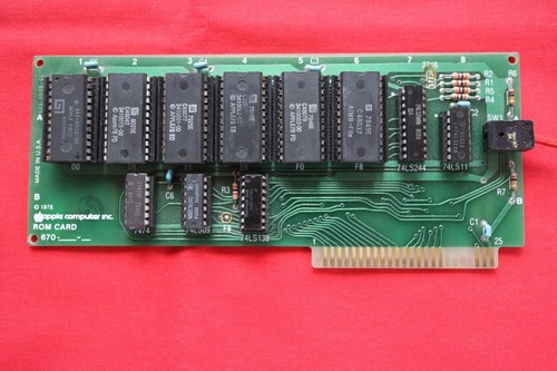 APPLE II ROM INTERFACE CARD 1978, UNTESTED | eBay