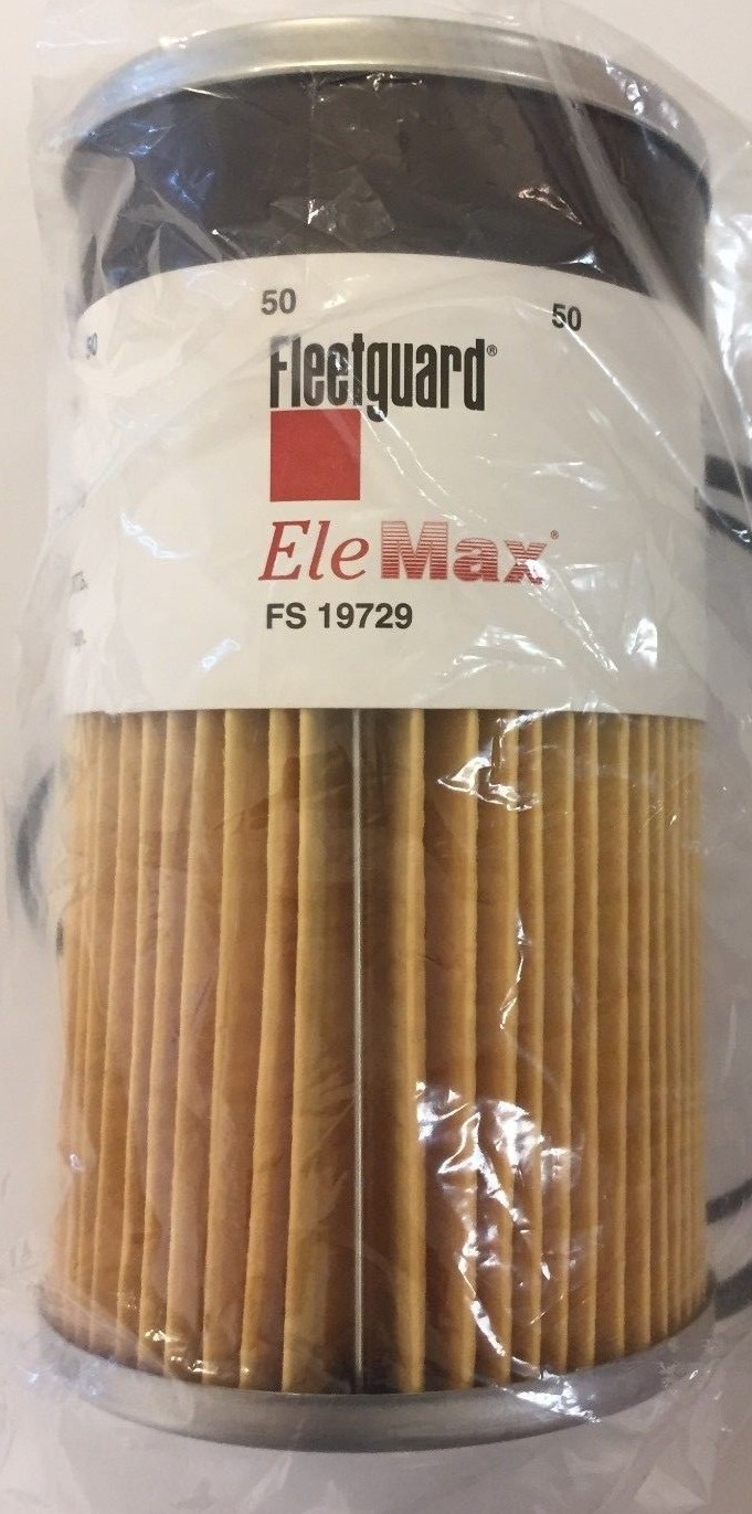 3x New and Genuine Fleetguard FS19729 Fuel/Water Separator Free ...