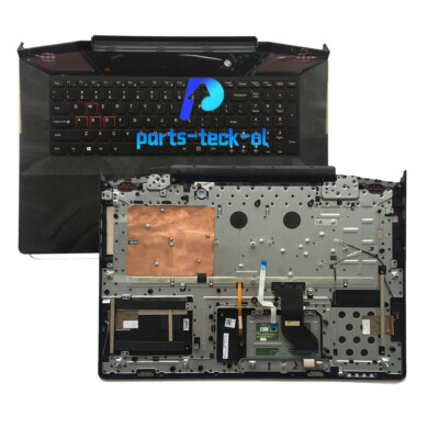 For Lenovo Y700 Y700-17ISK Keyboard Laptop Palmrest Upper Top Case | eBay
