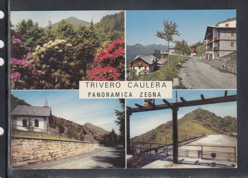 Cartolina Trivero Caulera Panoramica Zegna VEDUTINE AG1490A | eBay