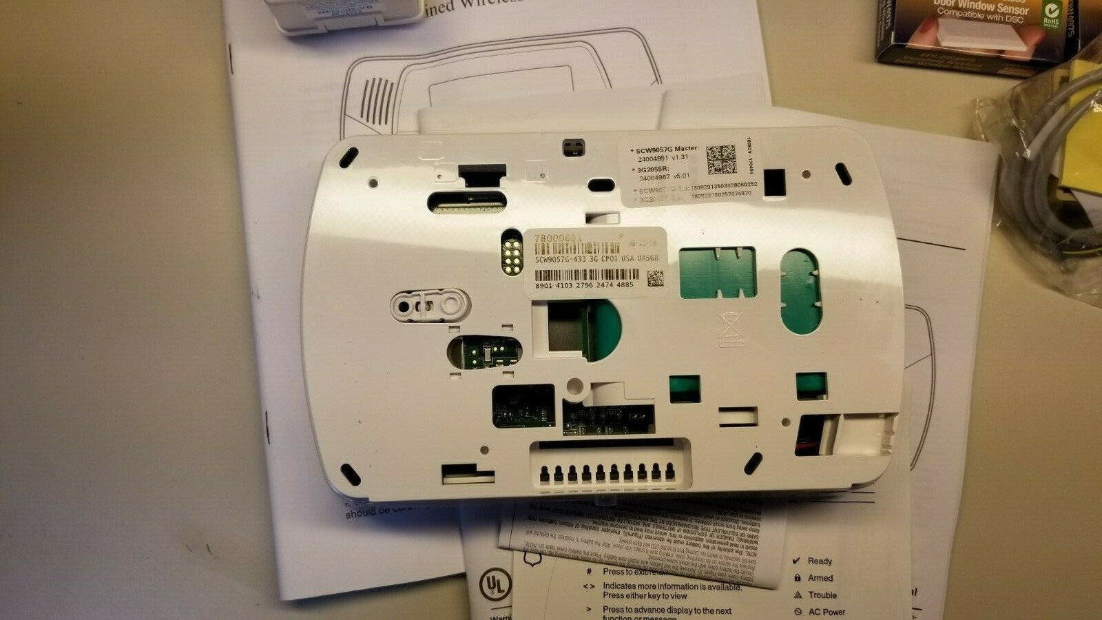 DSC KIT457-96H Impassa 2-Way Self Contained Wireless Security System NEW | eBay