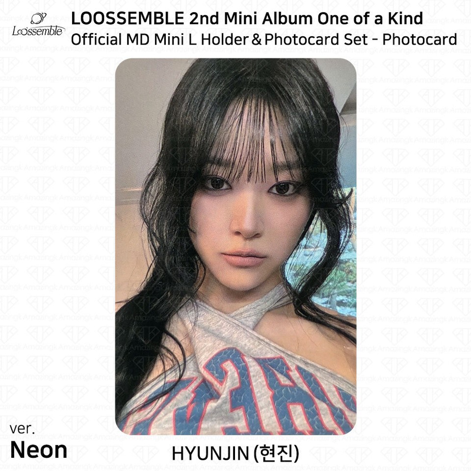 LOOSSEMBLE 2nd Mini Album One of a Kind Official MD Benefit L Holder Photocard | eBay