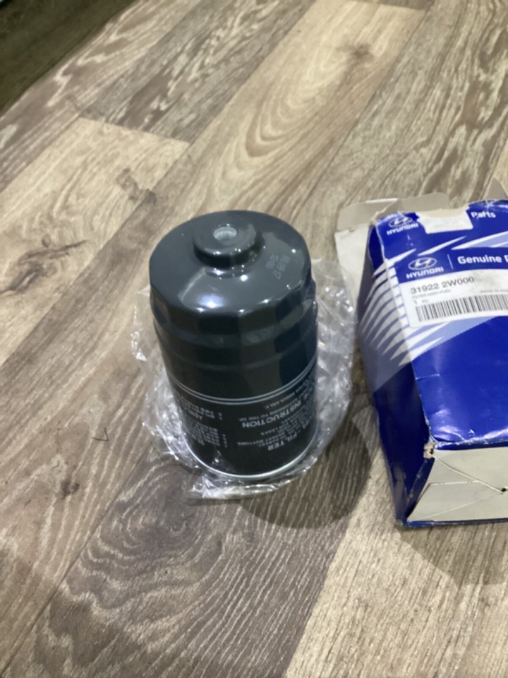 Genuine Hyundai Santa Fe Kia Sorento diesel fuel filter 319222W000 | eBay
