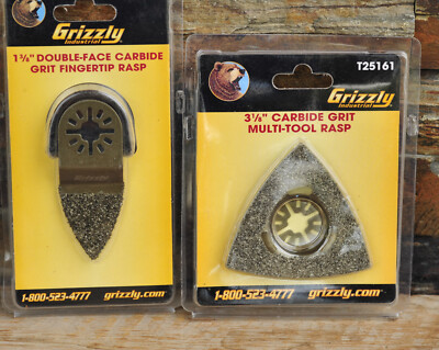 2-Grizzly Rasp Blades, Oscillating Multi Tool Accessory, T26332 T25161 ...