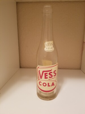 Vess Cola 10oz Glass Bottle | eBay