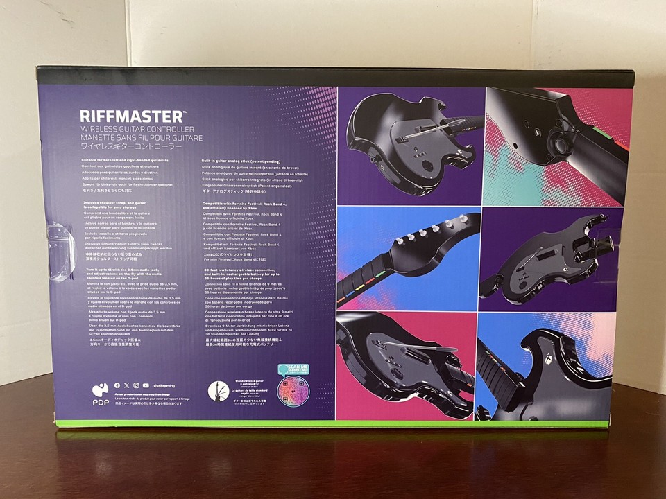 PDP RIFFMASTER Wireless Guitar Controller For Xbox Series X|S, Xbox One ...